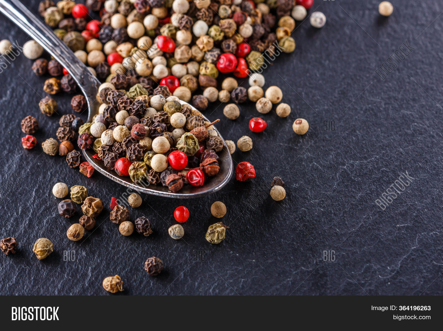 Mix Peppercorns On Image & Photo (Free Trial) | Bigstock