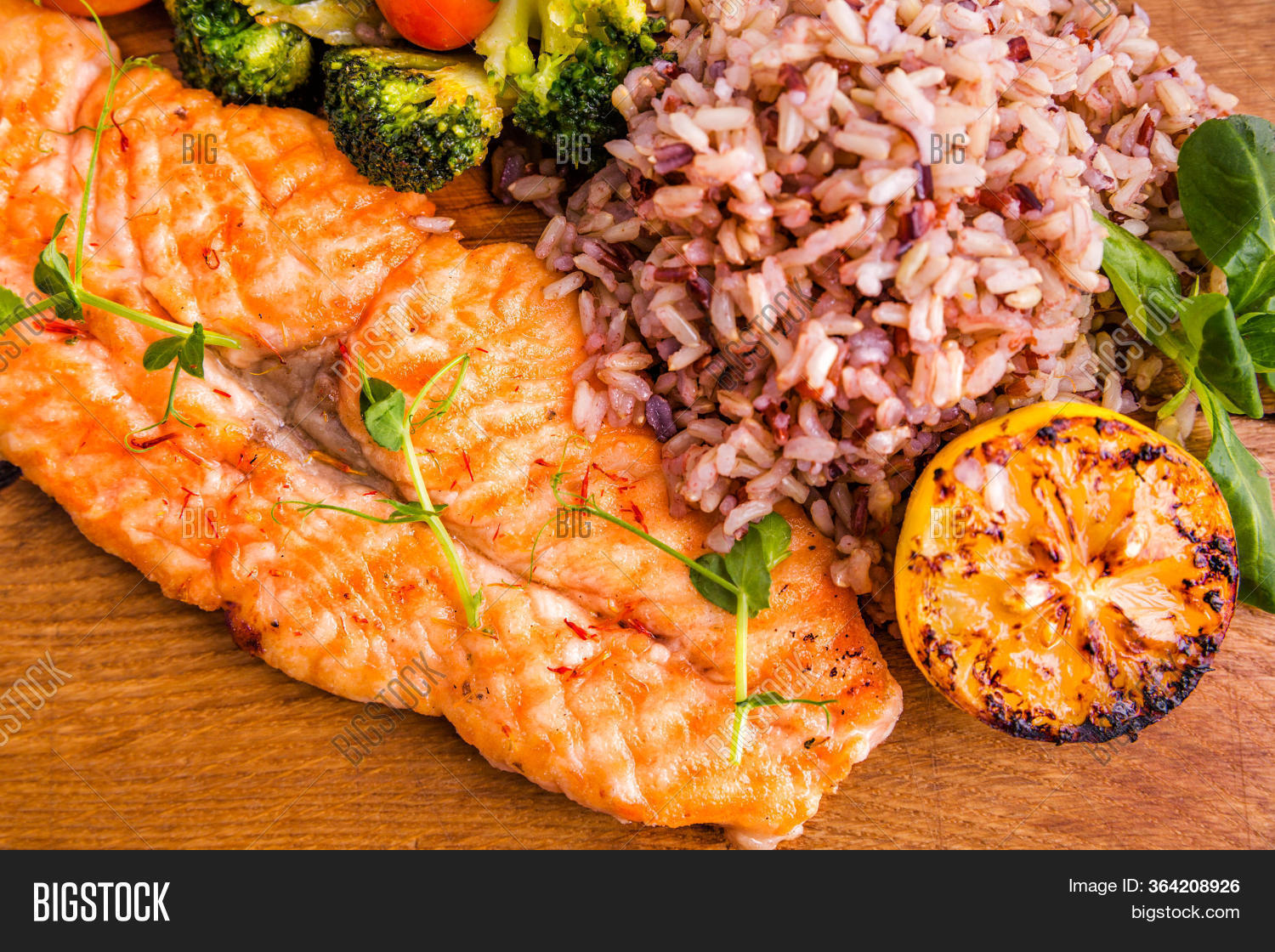Golden Grilled Fish Image & Photo (Free Trial) | Bigstock