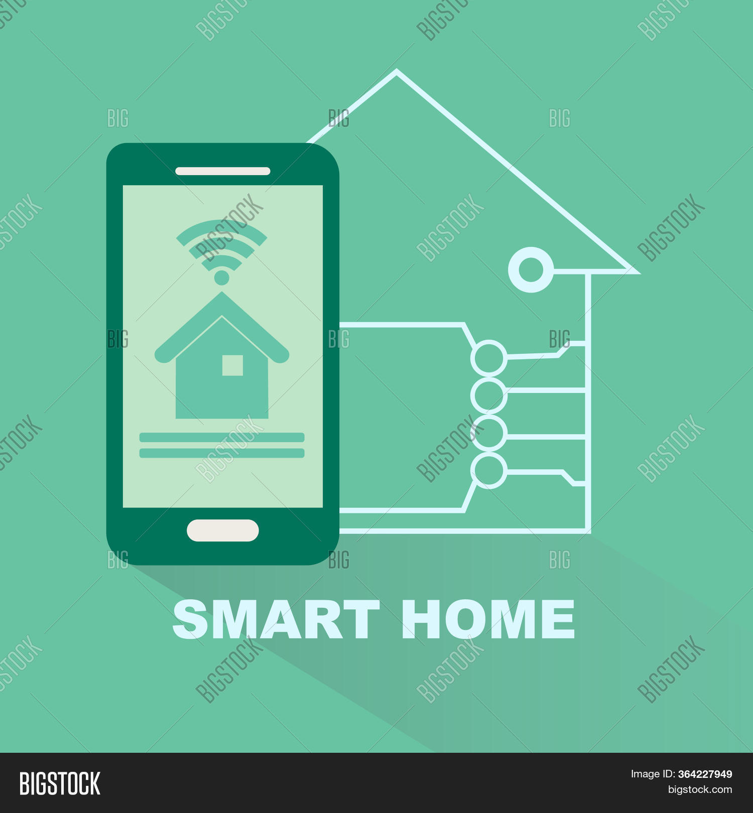 Smart Home Control Image & Photo (Free Trial) | Bigstock