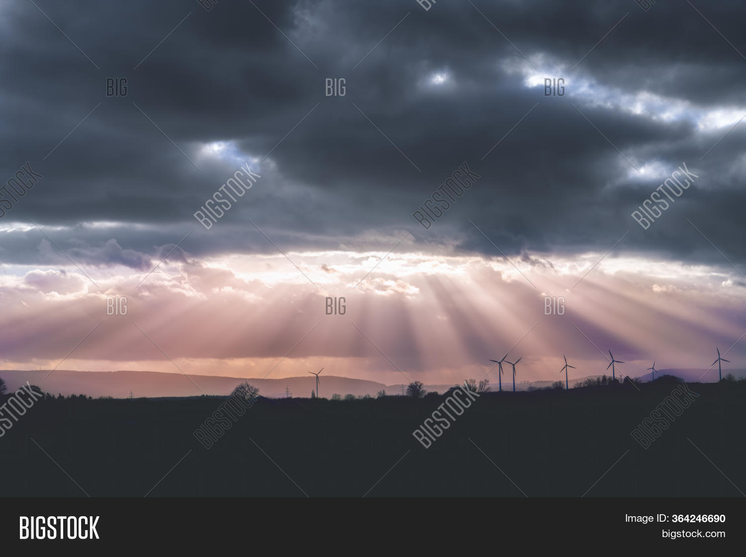 Dark Cloud Cover Sky Image & Photo (Free Trial) | Bigstock