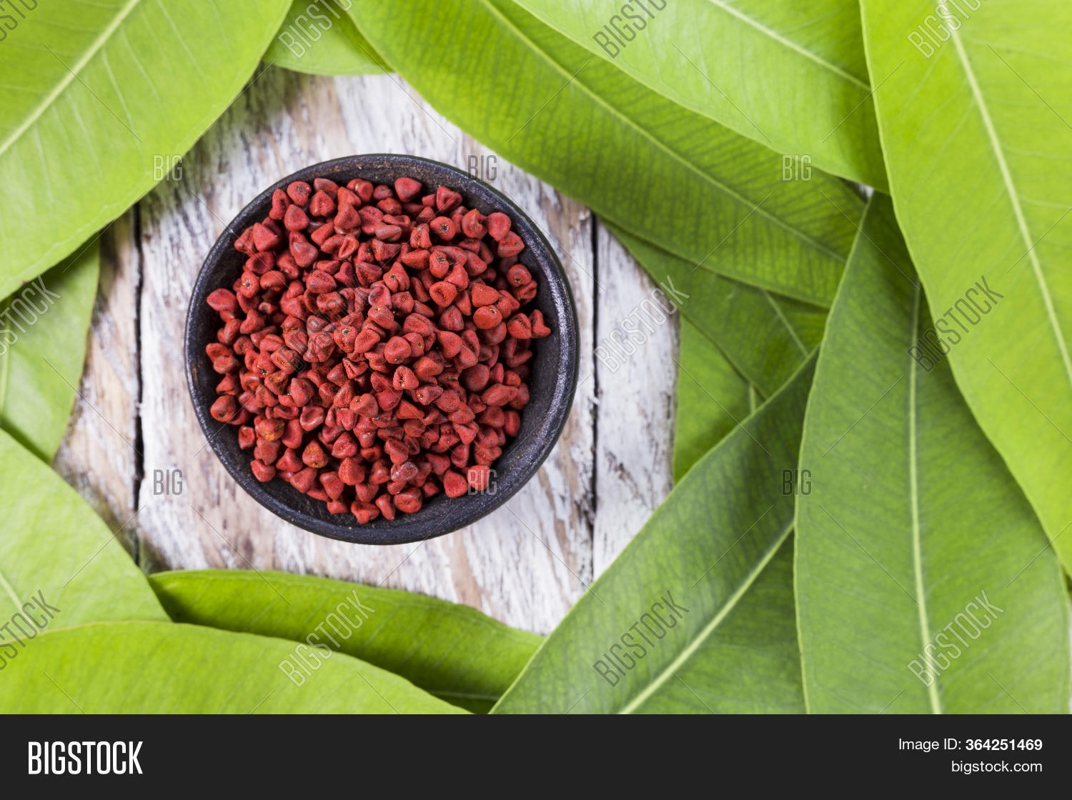 Bowl Red Annatto Image & Photo (Free Trial) | Bigstock
