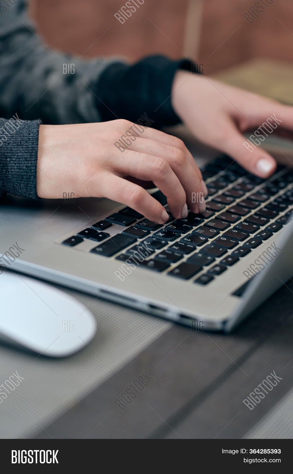 Girl Behind Laptop Image & Photo (Free Trial) | Bigstock