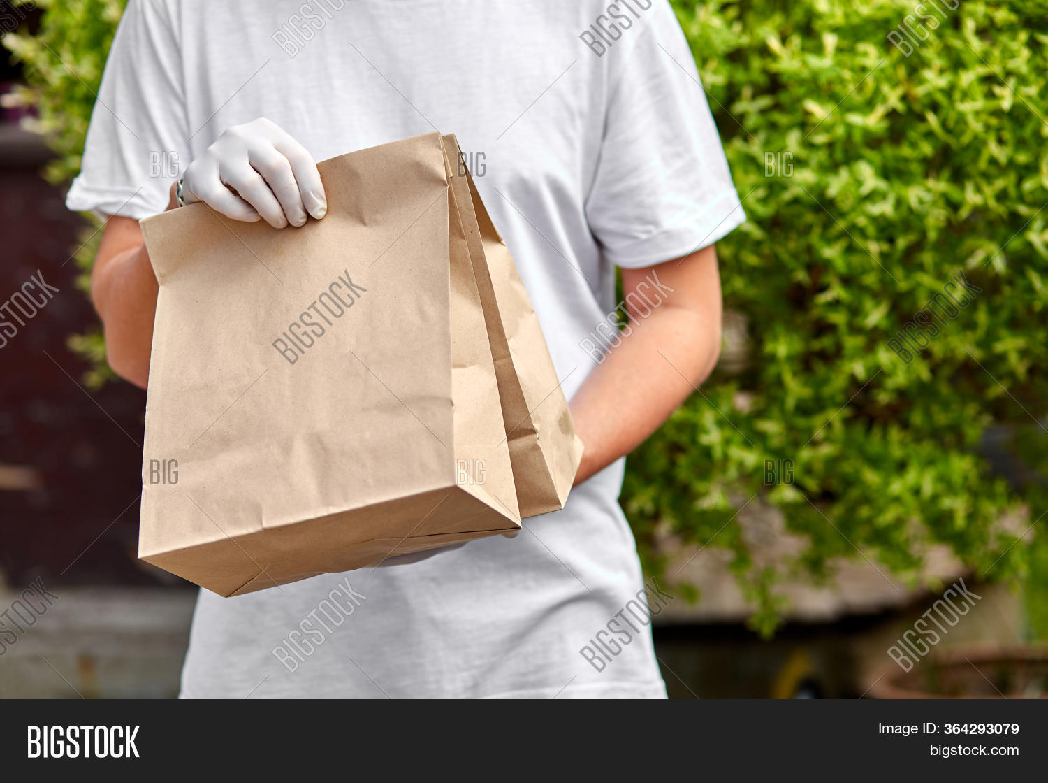 Courier Hold Go Box Image & Photo (Free Trial) | Bigstock