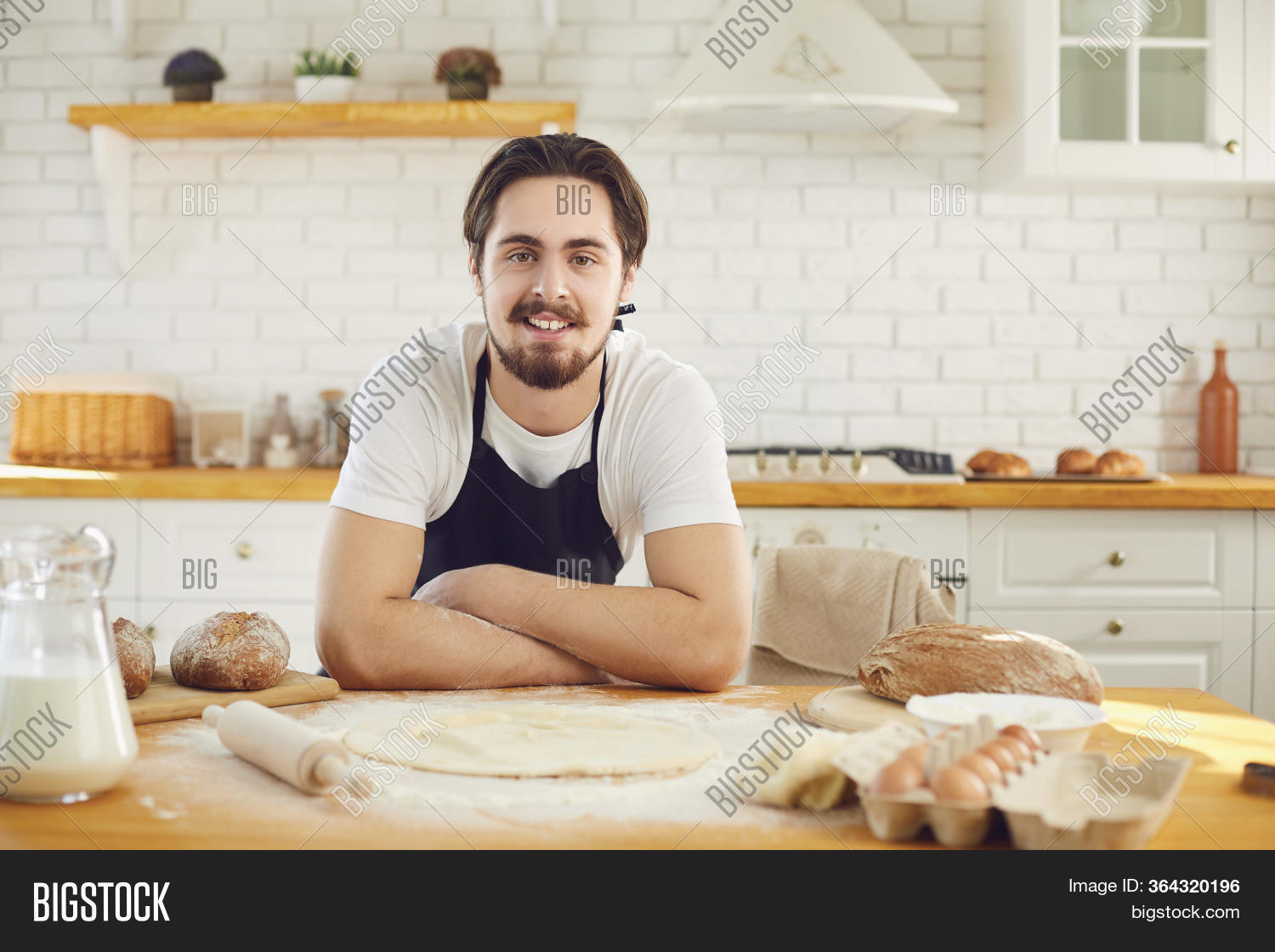 Baker Male Bearded Man Image & Photo (Free Trial) | Bigstock