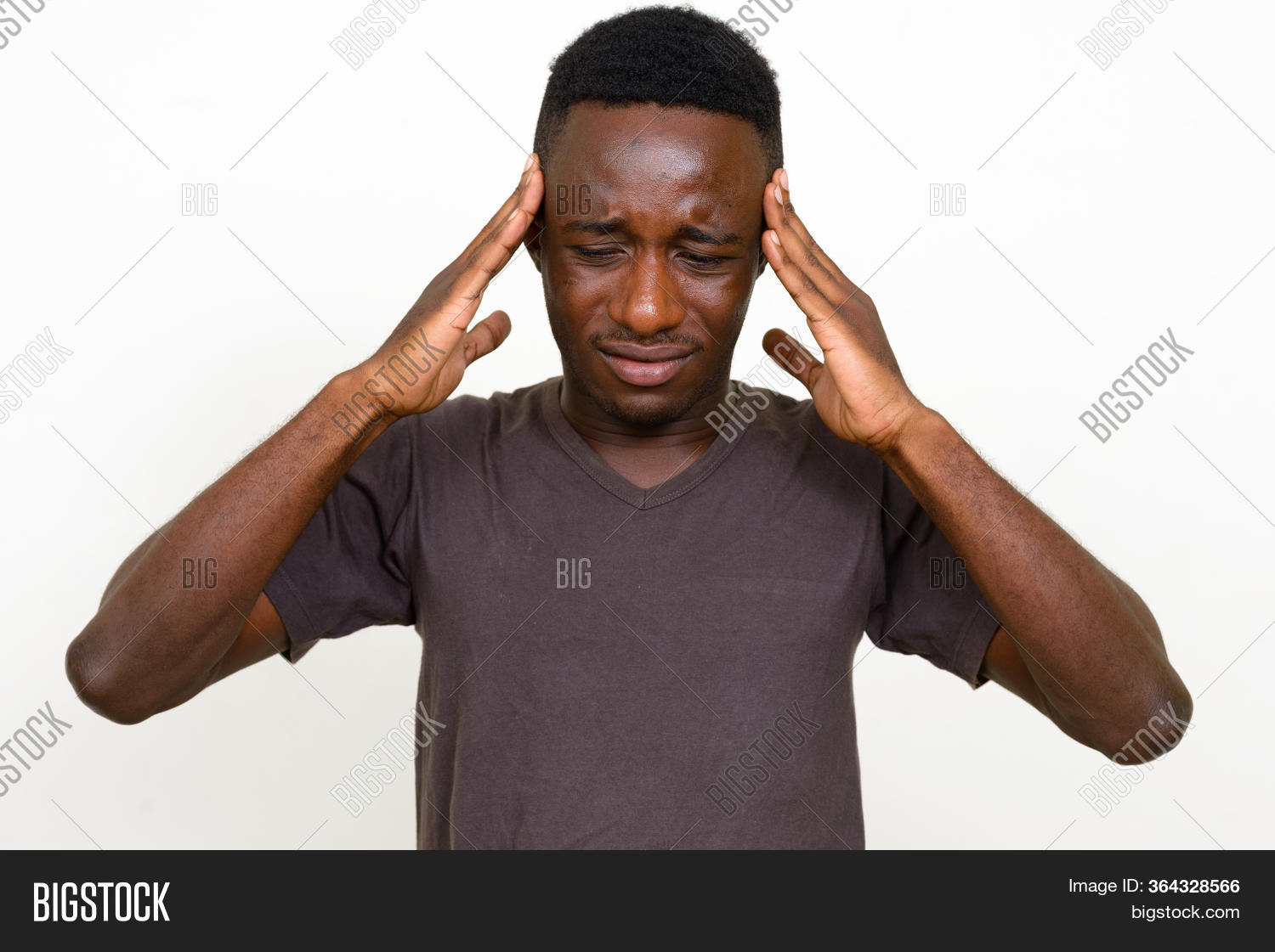 Portrait Stressed Image & Photo (Free Trial) | Bigstock