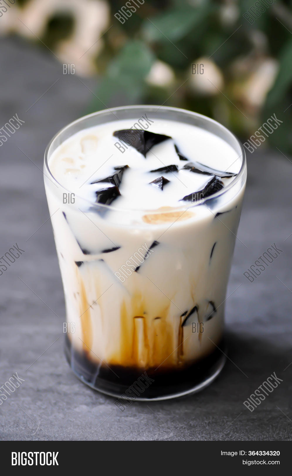 Milk Tea Milk Jelly, Image & Photo (Free Trial) | Bigstock