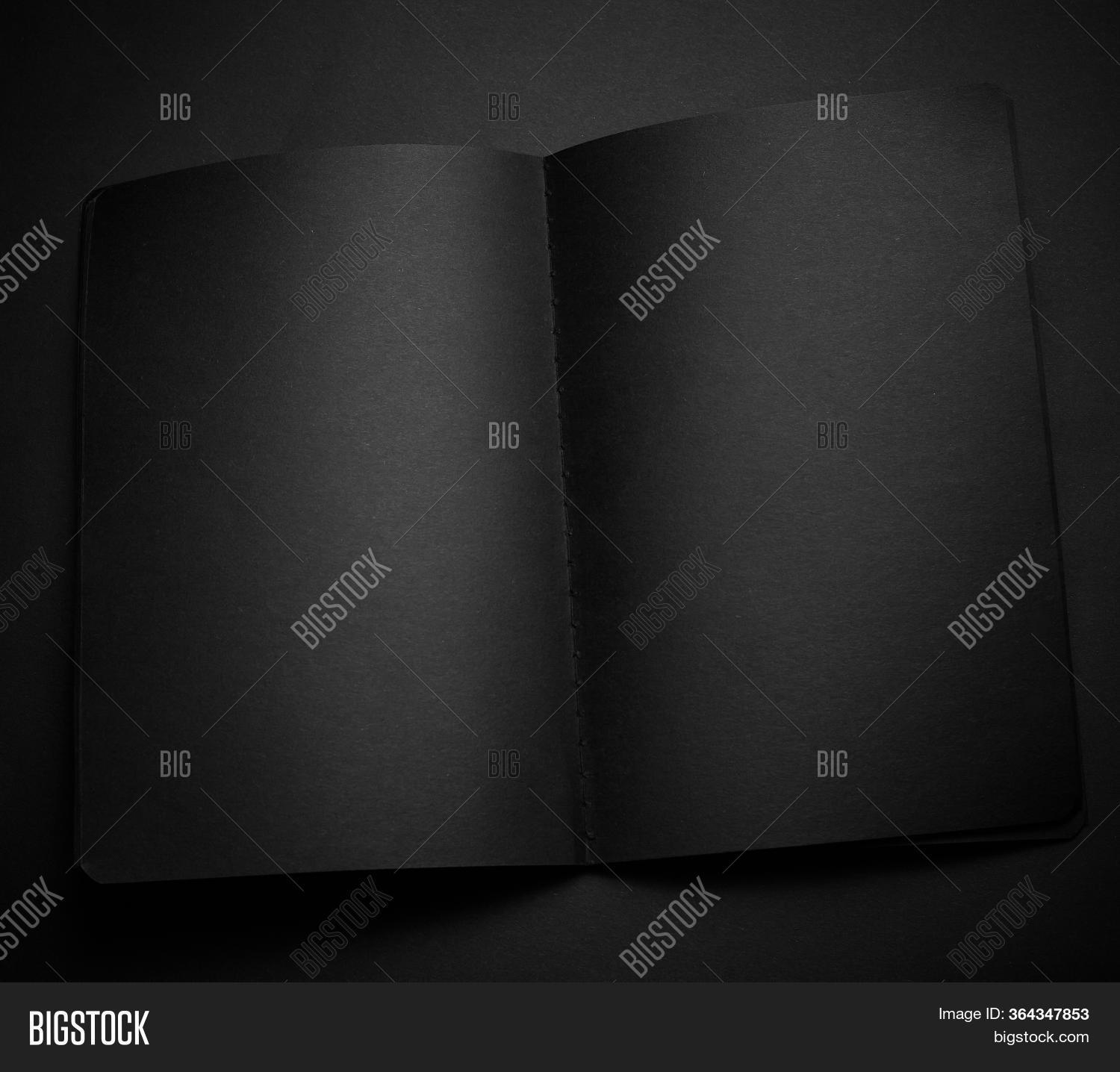 Blank Black Notebook Image & Photo (Free Trial) | Bigstock