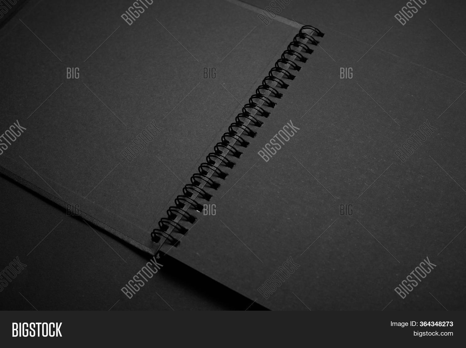 Blank Black Notebook Image & Photo (Free Trial) | Bigstock