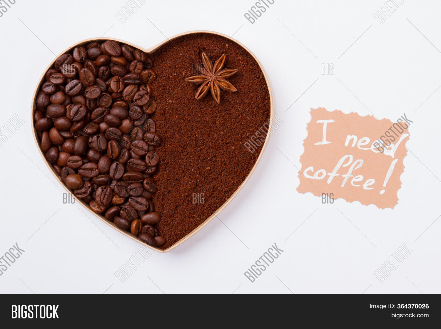 Coffee Heart Made Image & Photo (Free Trial) | Bigstock