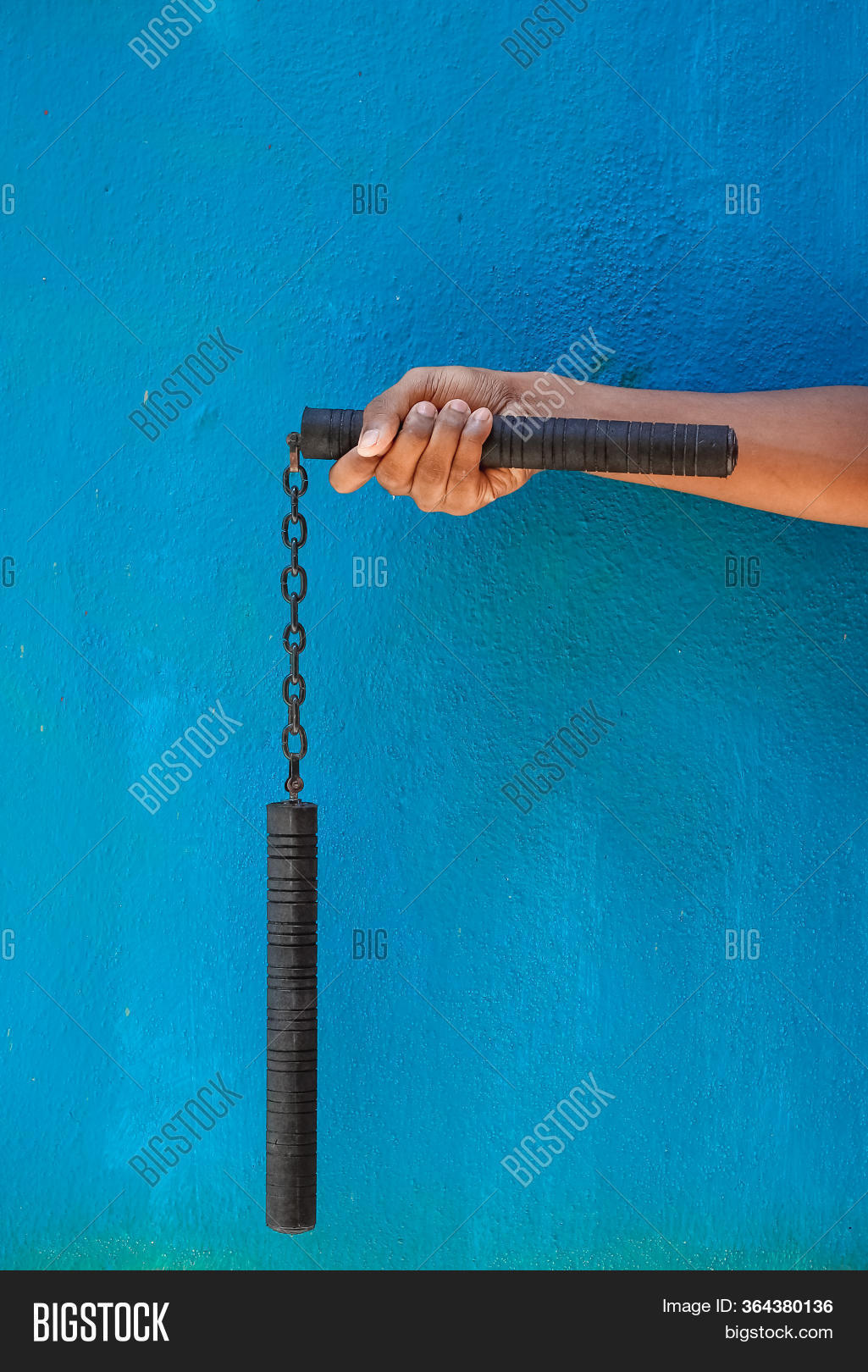 Boy Holding Nunchaku Image & Photo (Free Trial) | Bigstock