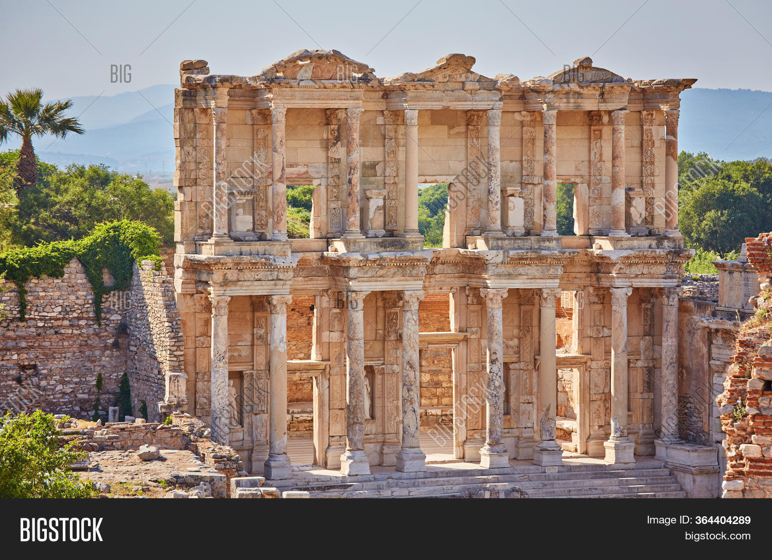 Facade Ancient Celsius Image & Photo (Free Trial) | Bigstock