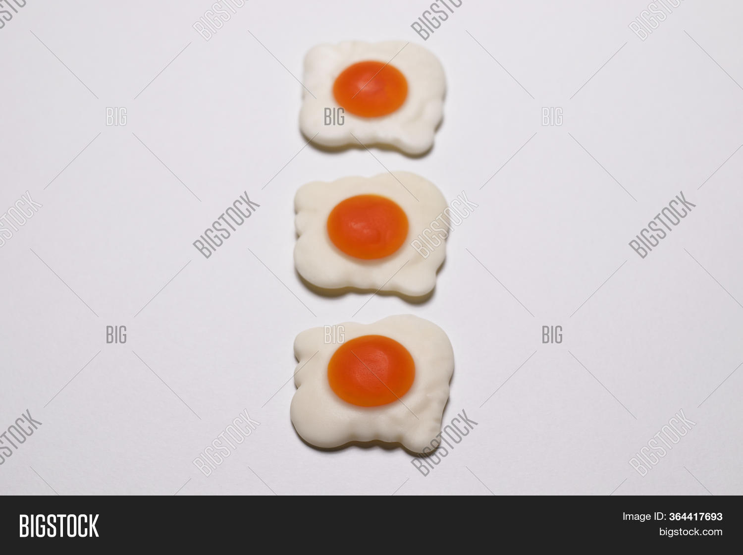 Three Jelly Eggs Lie Image & Photo (Free Trial) | Bigstock