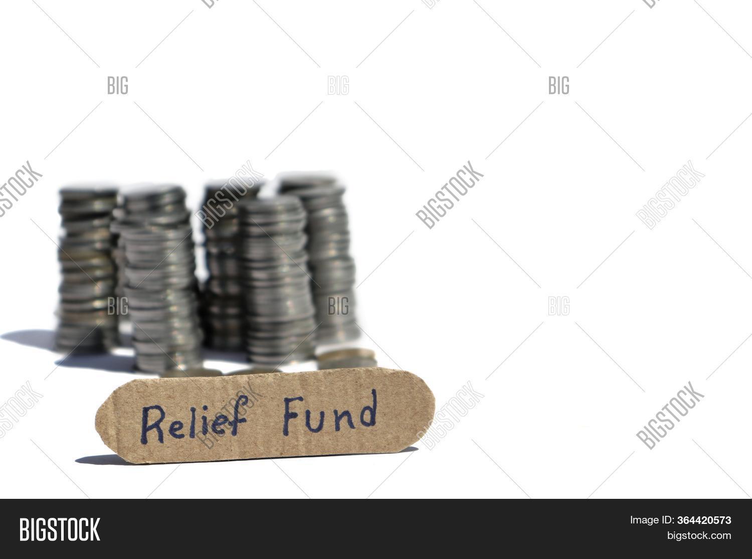 Relief Fund Tag Stack Image & Photo (Free Trial) | Bigstock