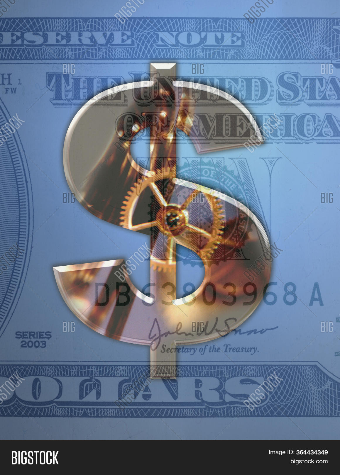 Dollar Sign Cog Wheels Image & Photo (Free Trial) | Bigstock
