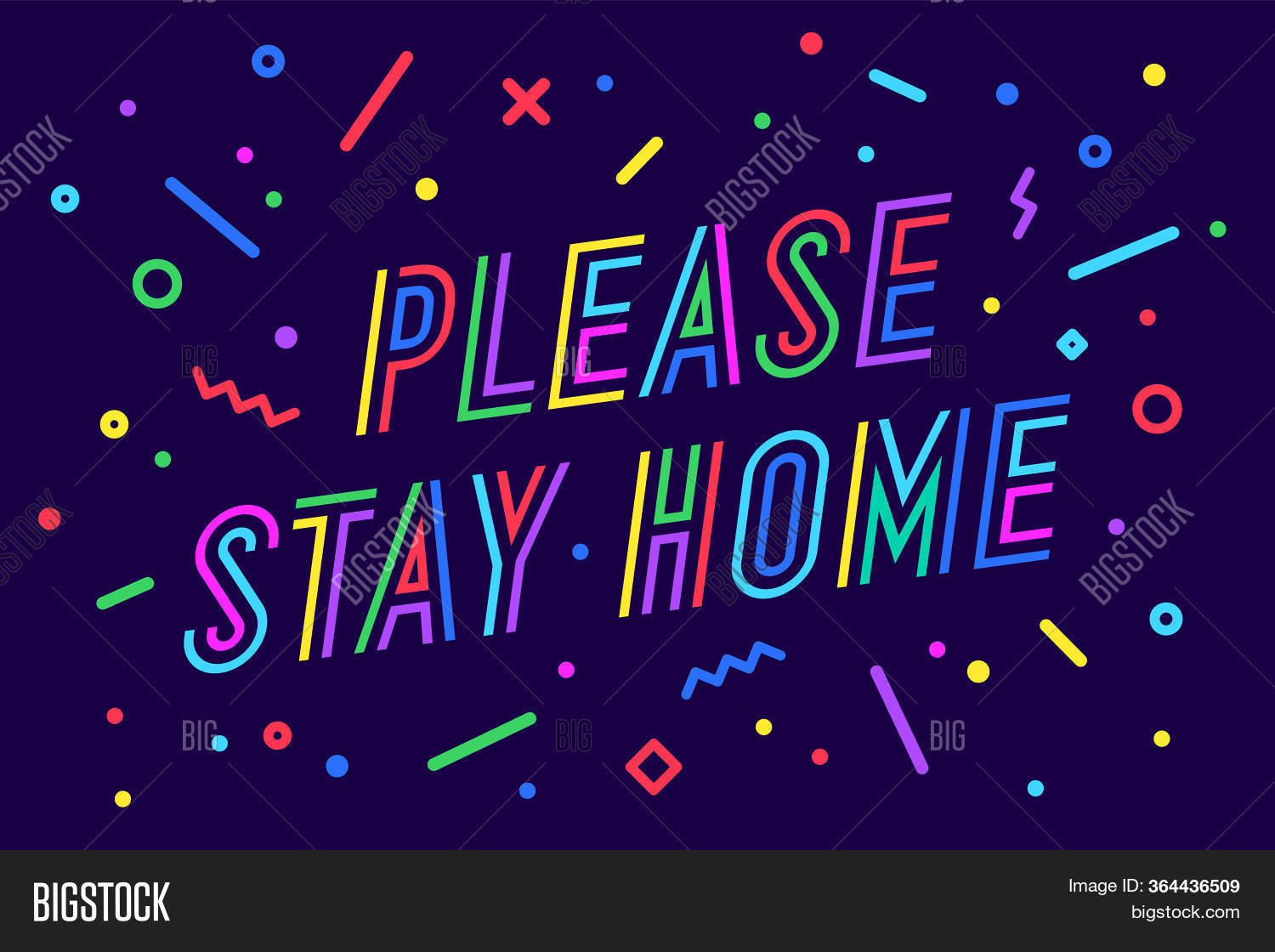 Please Stay Home. Image & Photo (Free Trial) | Bigstock