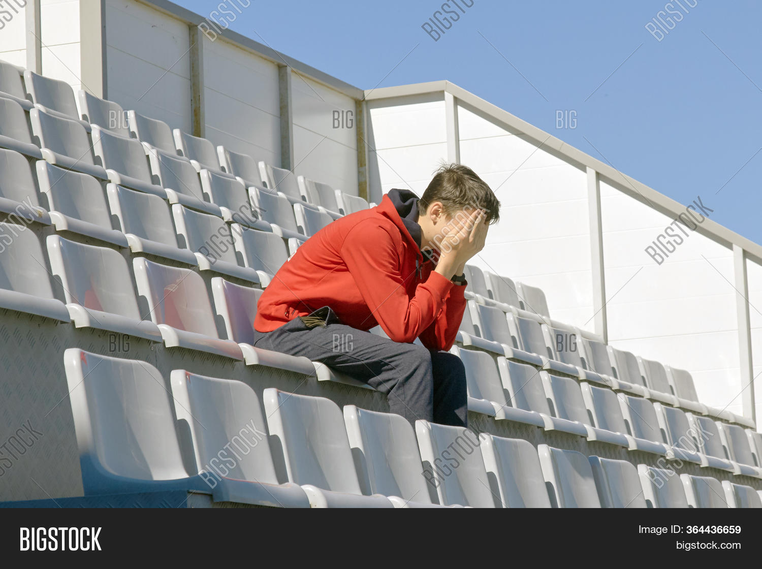 Fan Sitting Stadium Image & Photo (Free Trial) | Bigstock