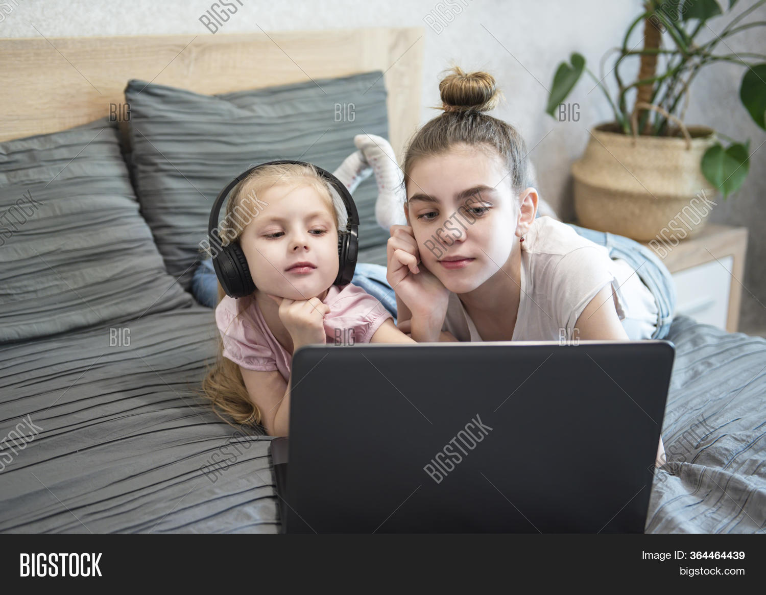 Two Sisters Study On Image & Photo (Free Trial) | Bigstock