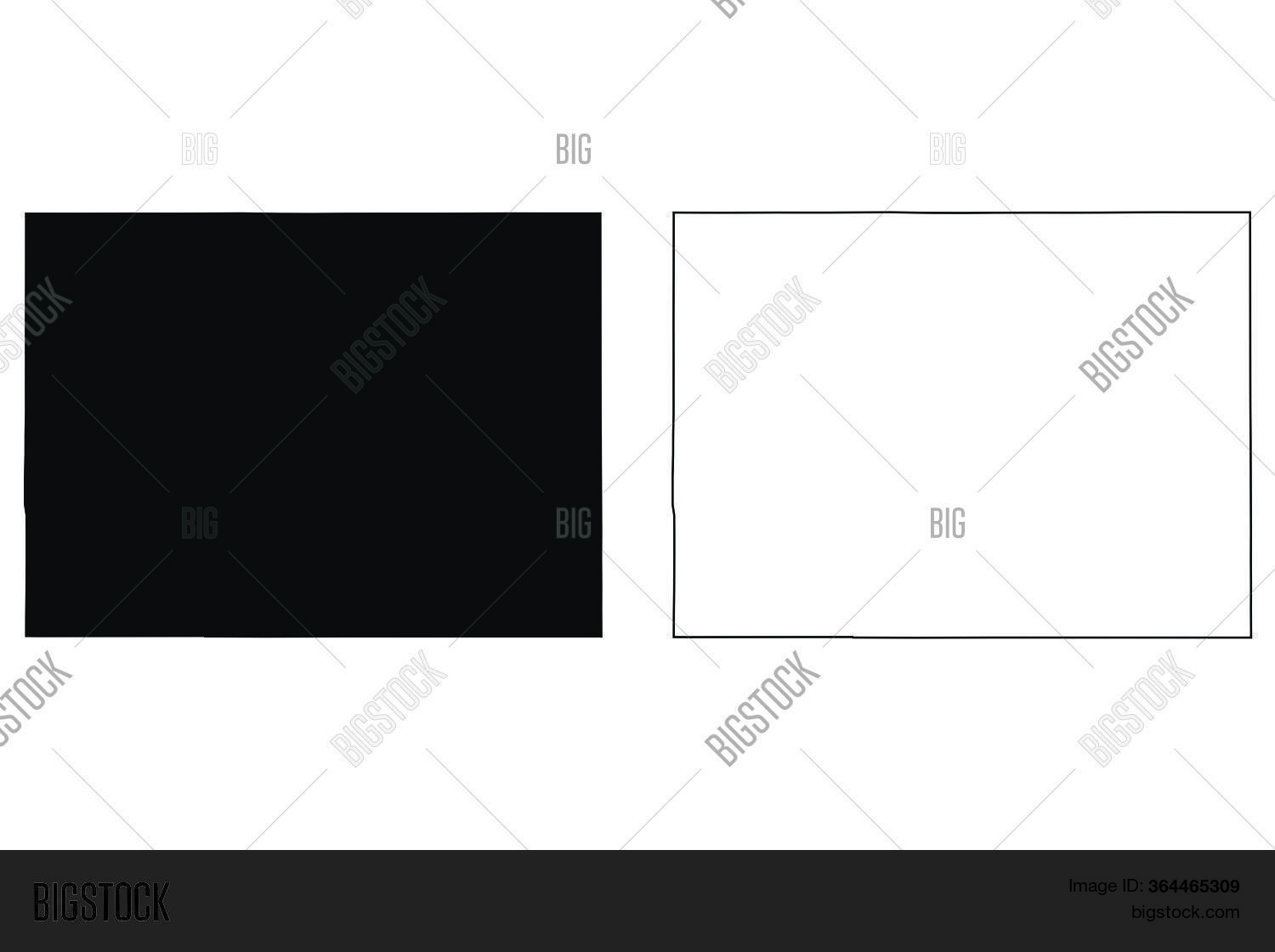 Colorado Co State Map Vector & Photo (Free Trial) | Bigstock