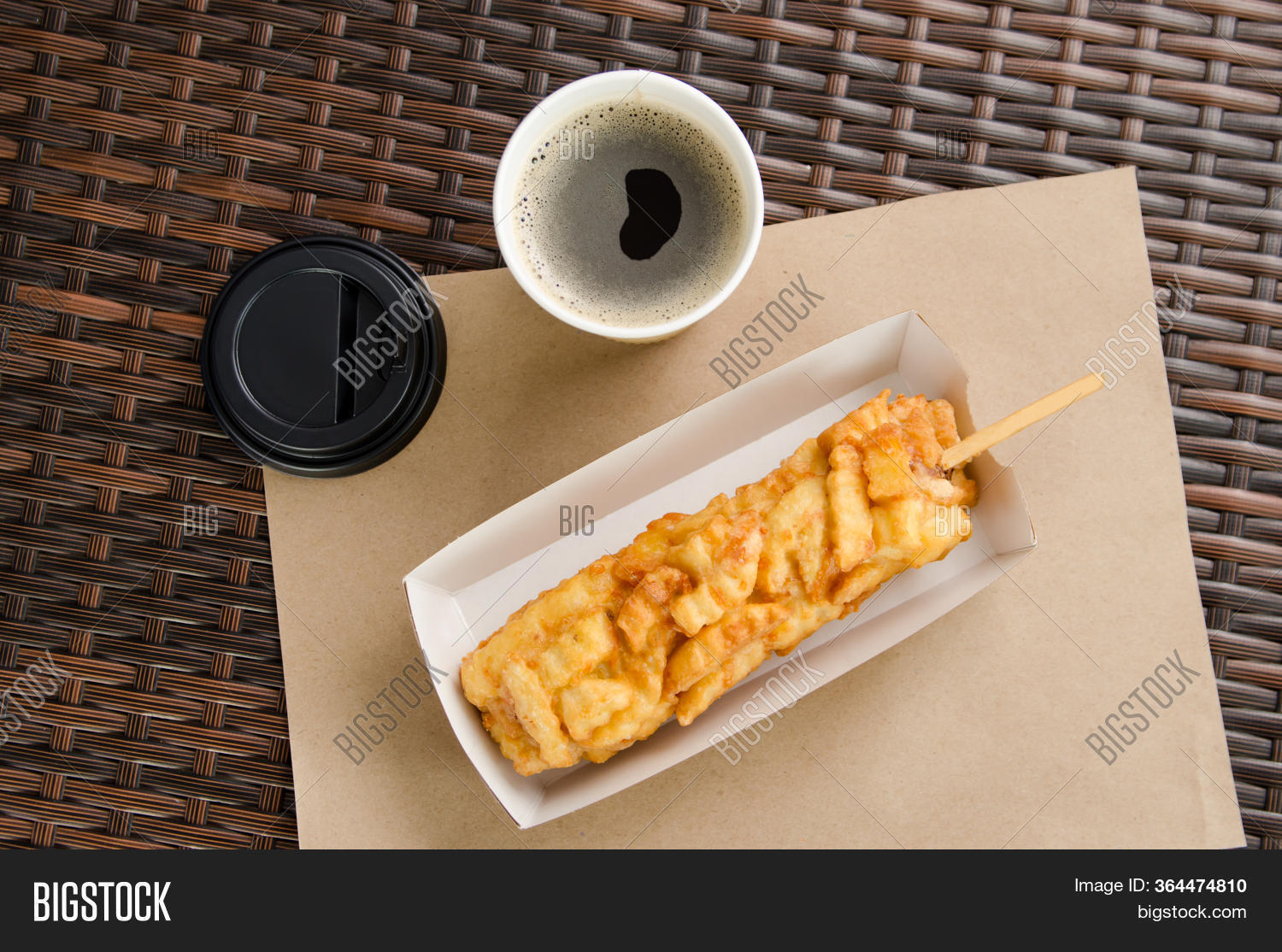 Corn Dog Box Next Image & Photo (Free Trial) | Bigstock