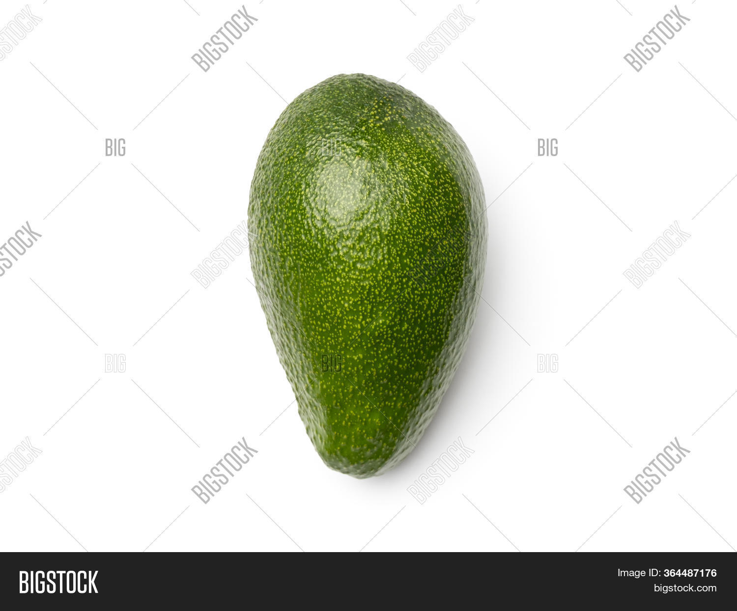 Green Avocado Isolated Image & Photo (Free Trial) | Bigstock