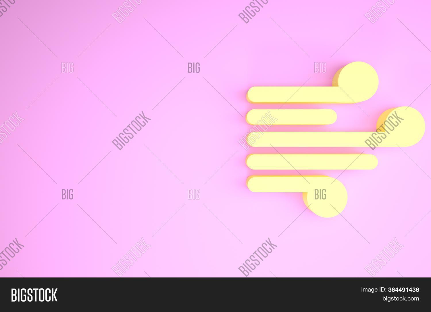 Yellow Wind Icon Image & Photo (Free Trial) | Bigstock