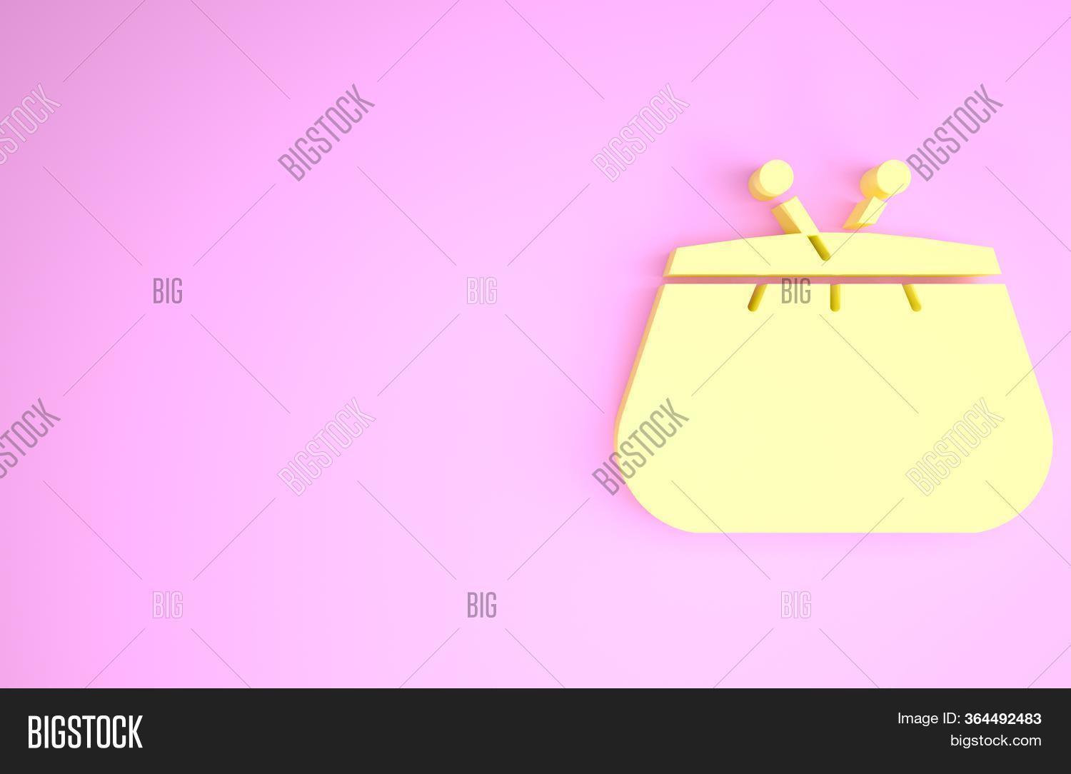 Yellow Wallet Icon Image & Photo (Free Trial) | Bigstock