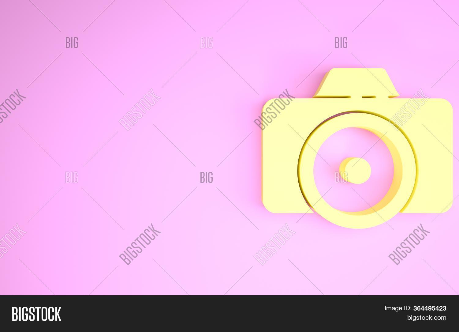 Yellow Photo Camera Image & Photo (Free Trial) | Bigstock