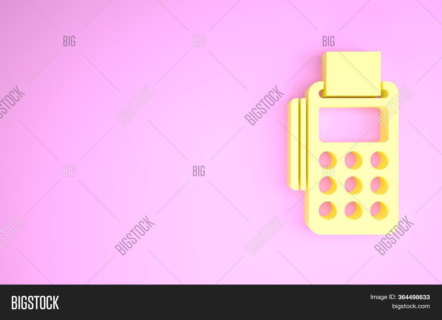 Yellow Pos Terminal Image & Photo (Free Trial) | Bigstock