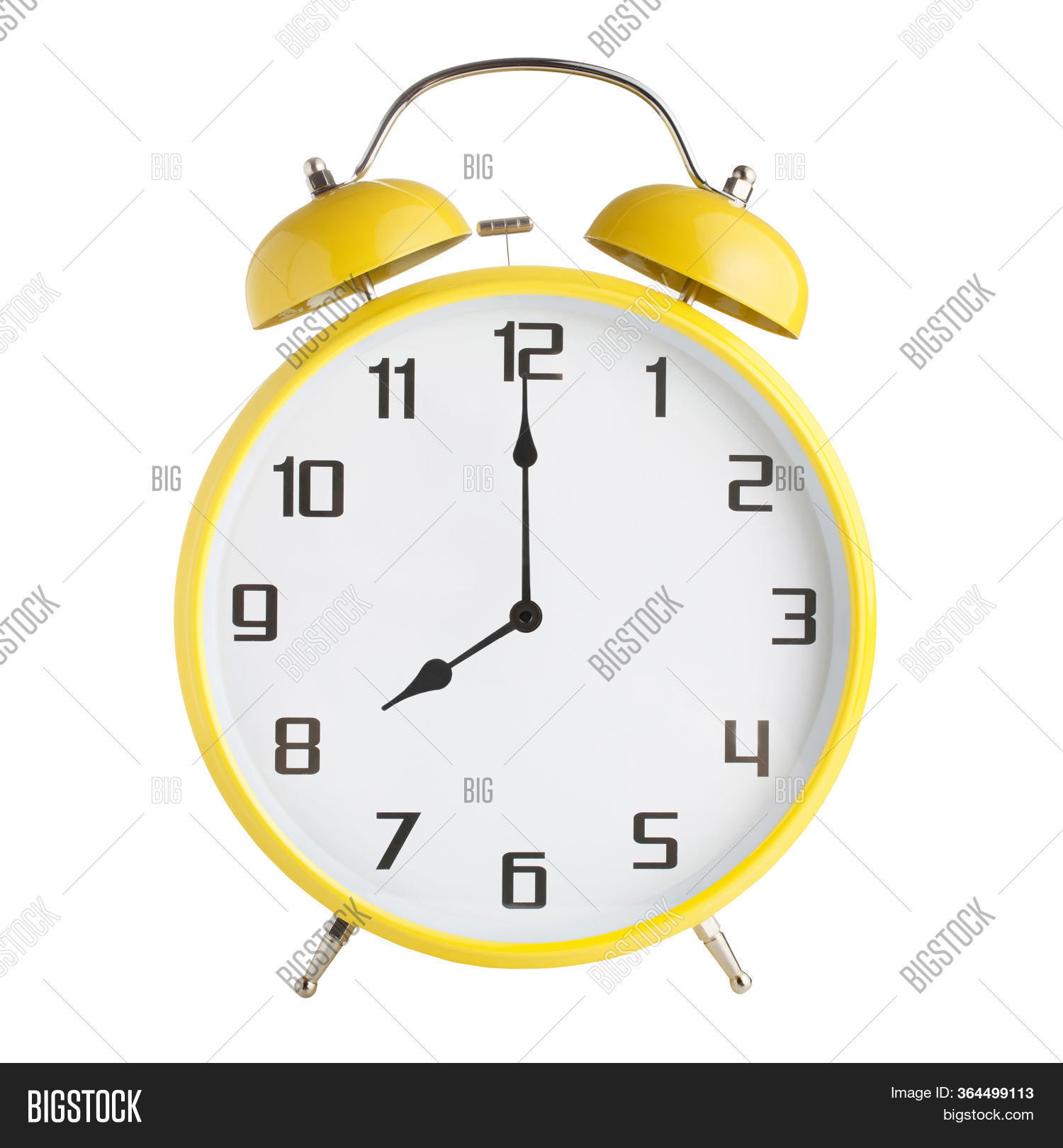 Analog Alarm Clock Image & Photo (Free Trial) | Bigstock