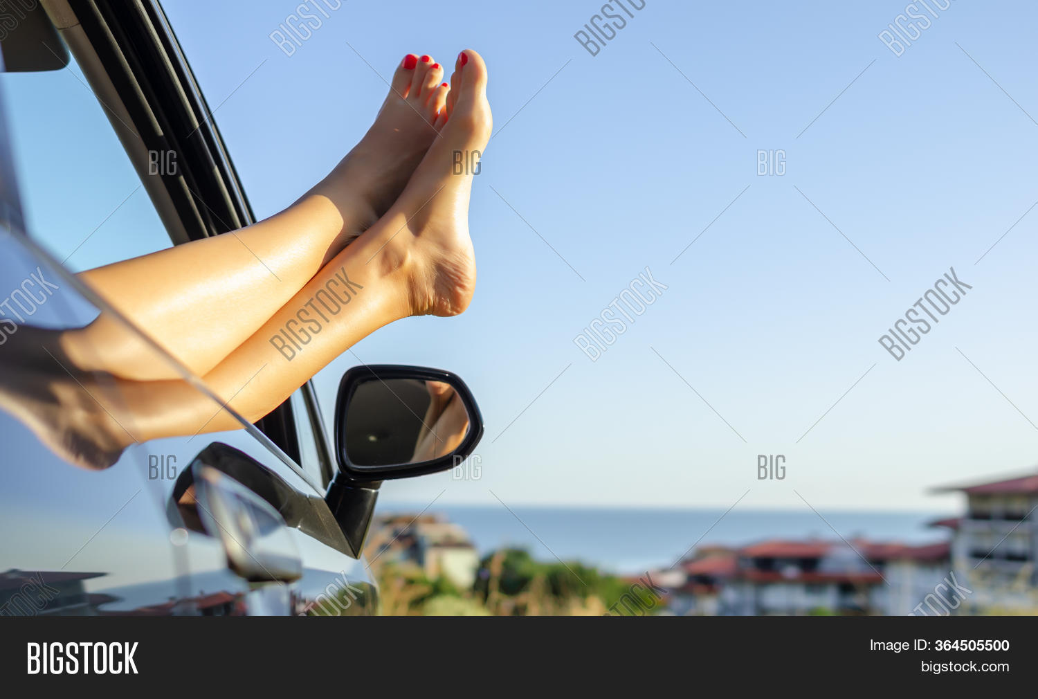 Female Legs Out Car Image & Photo (Free Trial) | Bigstock