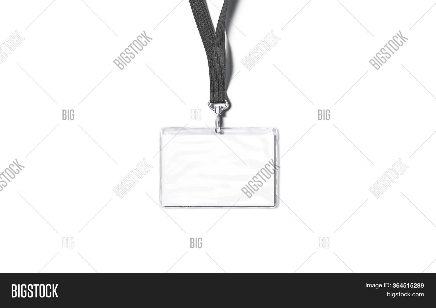 Blank Black Lanyard Image & Photo (Free Trial) | Bigstock