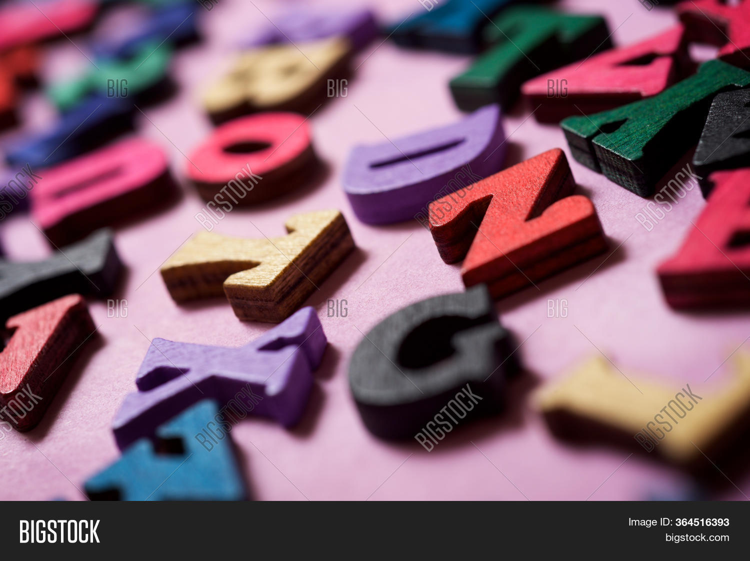 Wood Letters On Table Image & Photo (Free Trial) | Bigstock