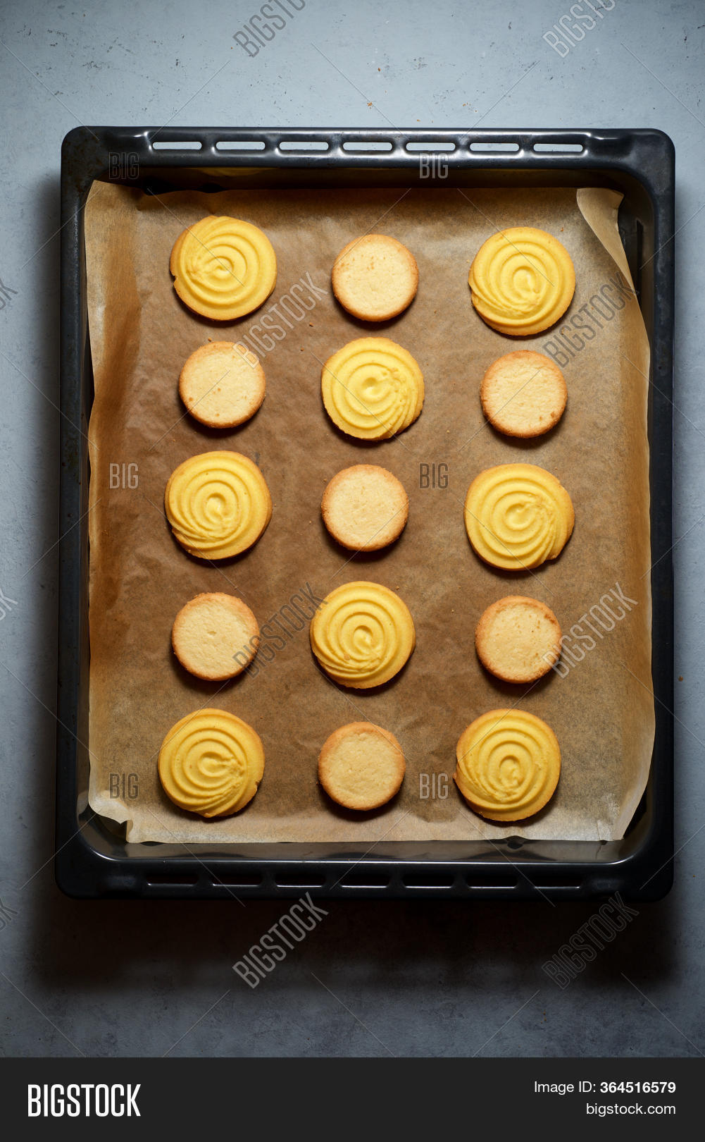 Butter Cookies On Image & Photo (Free Trial) | Bigstock