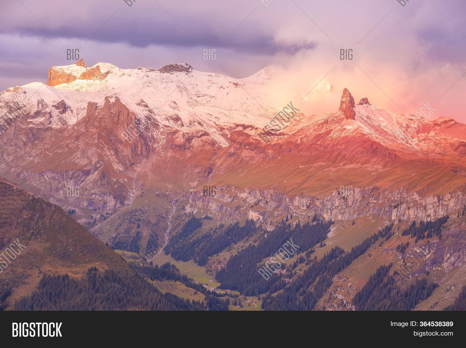 Panoramic View Swiss Image & Photo (Free Trial) | Bigstock