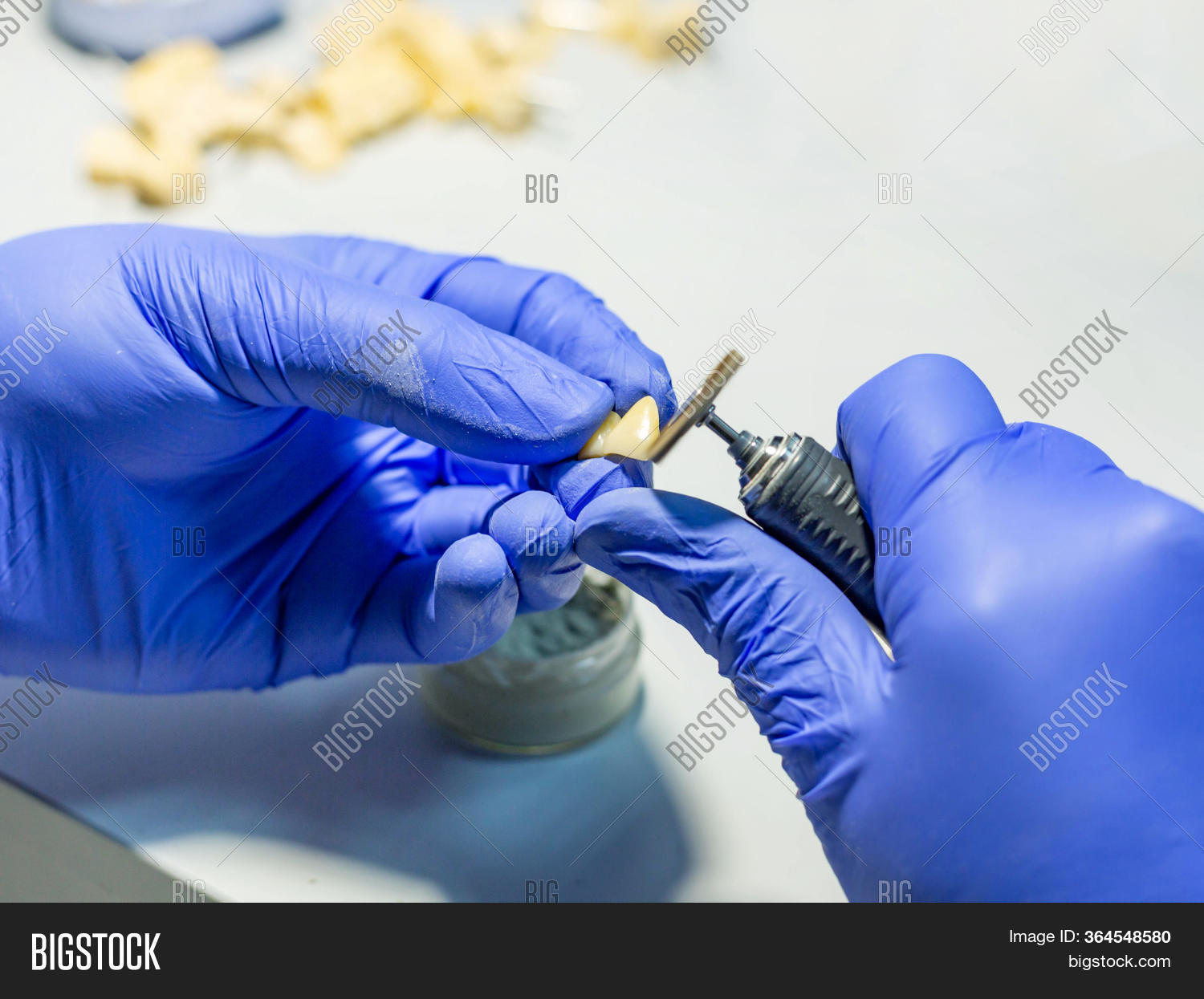Dentist Blue Rubber Image & Photo (Free Trial) | Bigstock