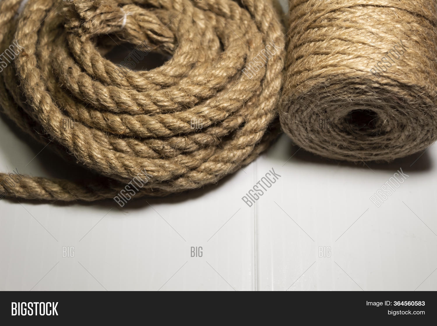 Two Skeins Hemp Rope Image & Photo (Free Trial) | Bigstock
