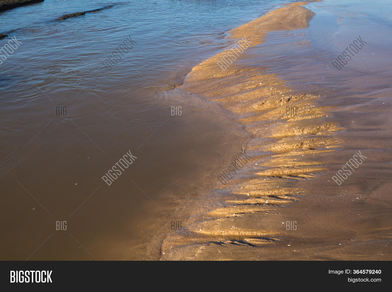 View On Wave Sand On Image & Photo (Free Trial) | Bigstock