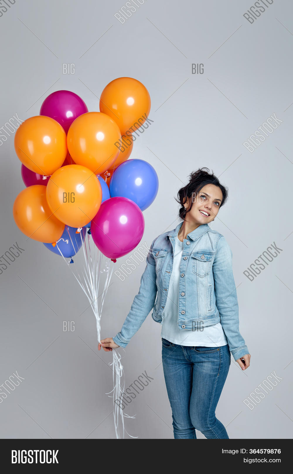 Smiling Delighted Girl Image & Photo (Free Trial) | Bigstock