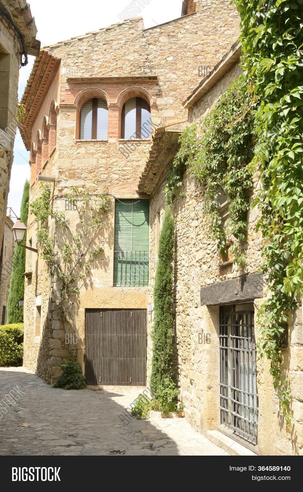 Stone Houses Medieval Image & Photo (Free Trial) | Bigstock