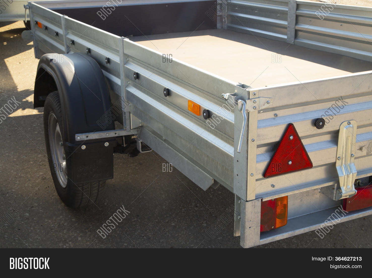 Car Open Trailer. Image & Photo (Free Trial) | Bigstock