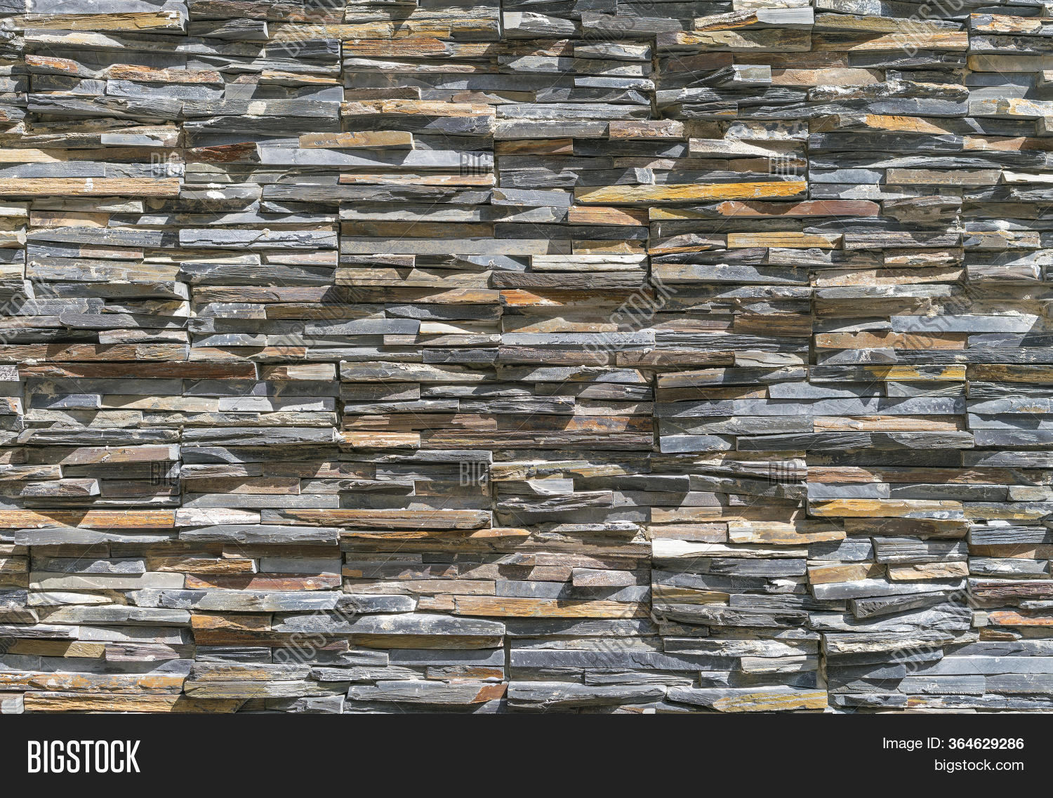 Stone Cladding Wall Image & Photo (Free Trial) | Bigstock