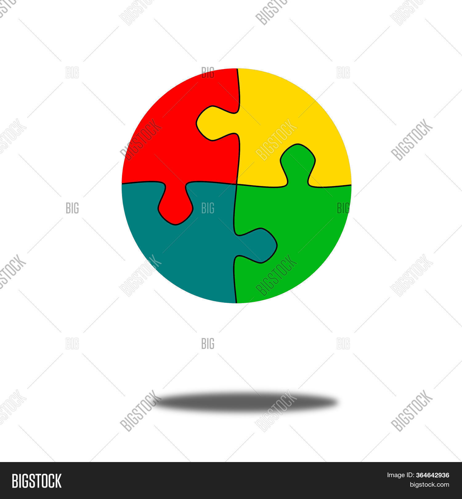 Jigsaw Puzzle Ball On Image & Photo (Free Trial) | Bigstock