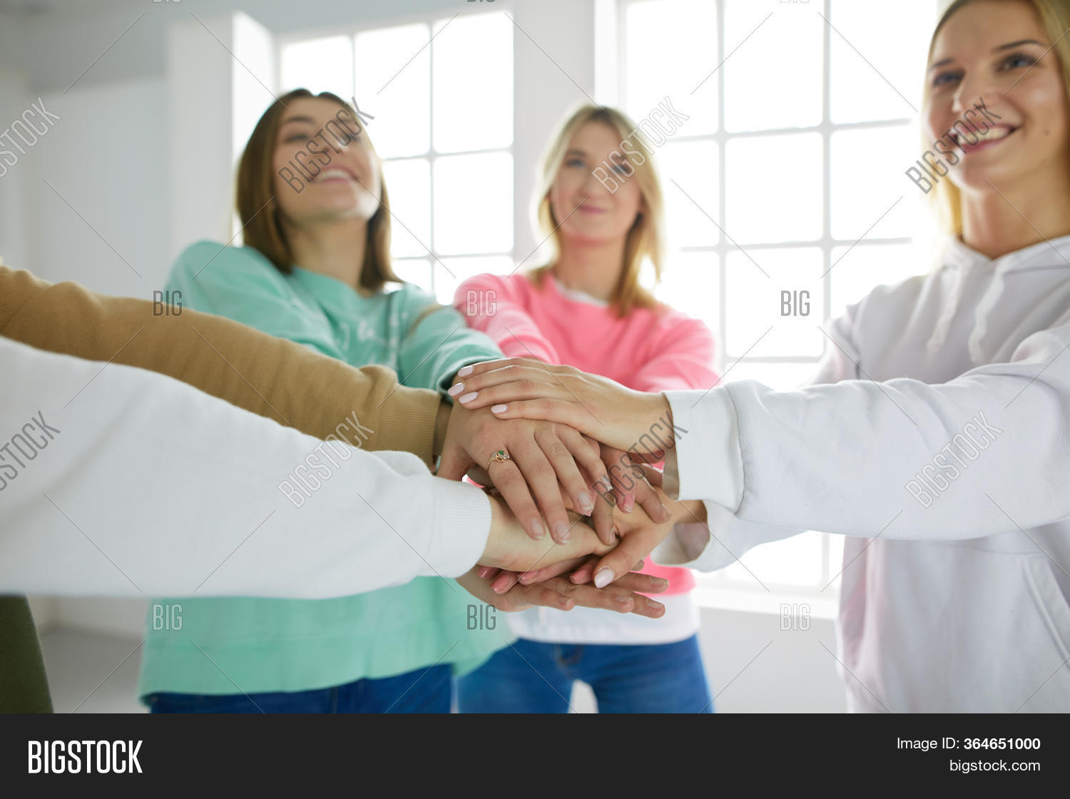 People Joining Hands, Image & Photo (Free Trial) | Bigstock