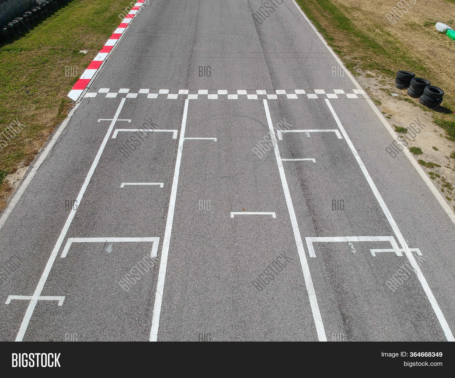 Race Track Starting Image & Photo (Free Trial) | Bigstock