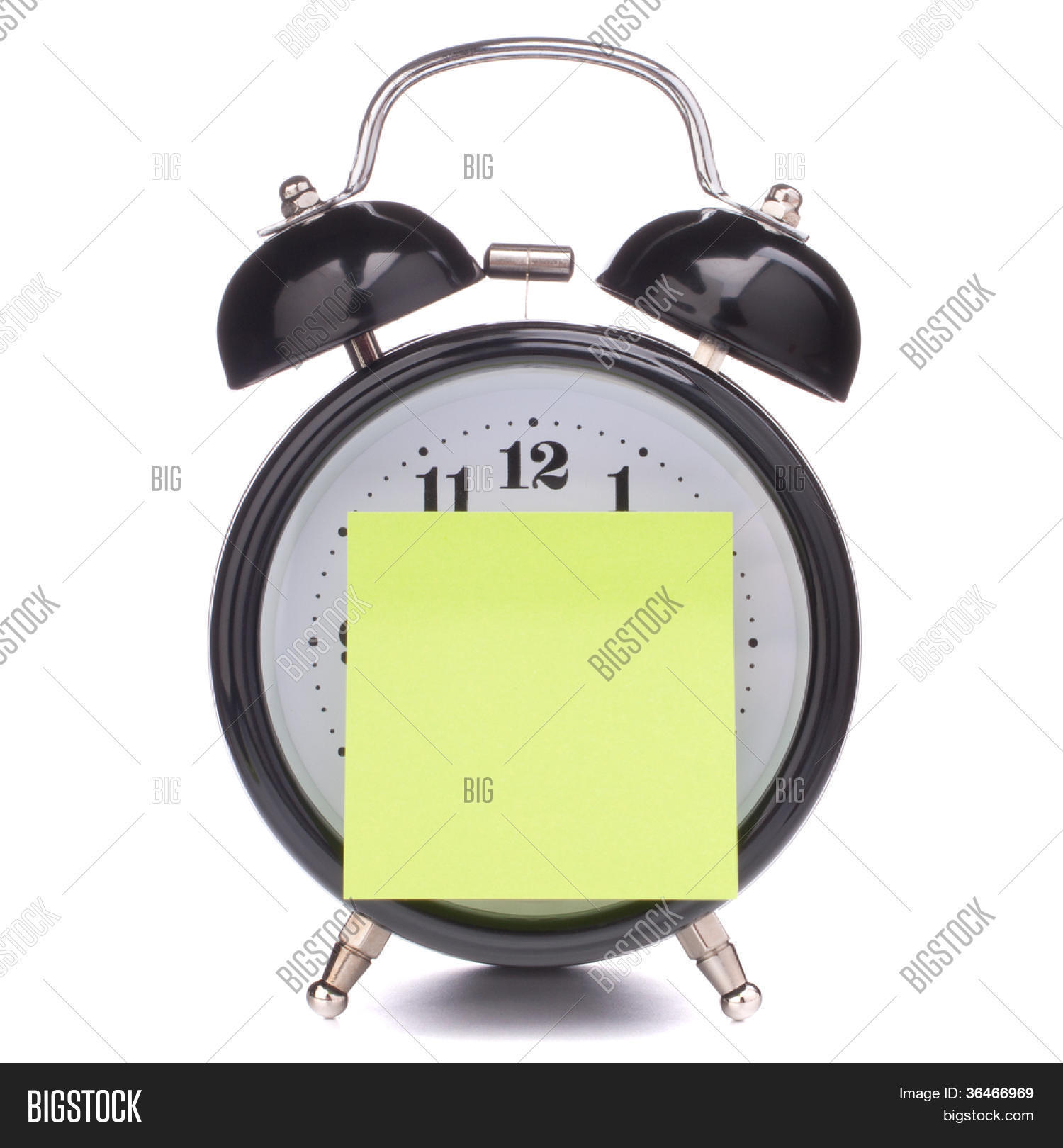 Alarm Clock Sticky Image & Photo (Free Trial) | Bigstock