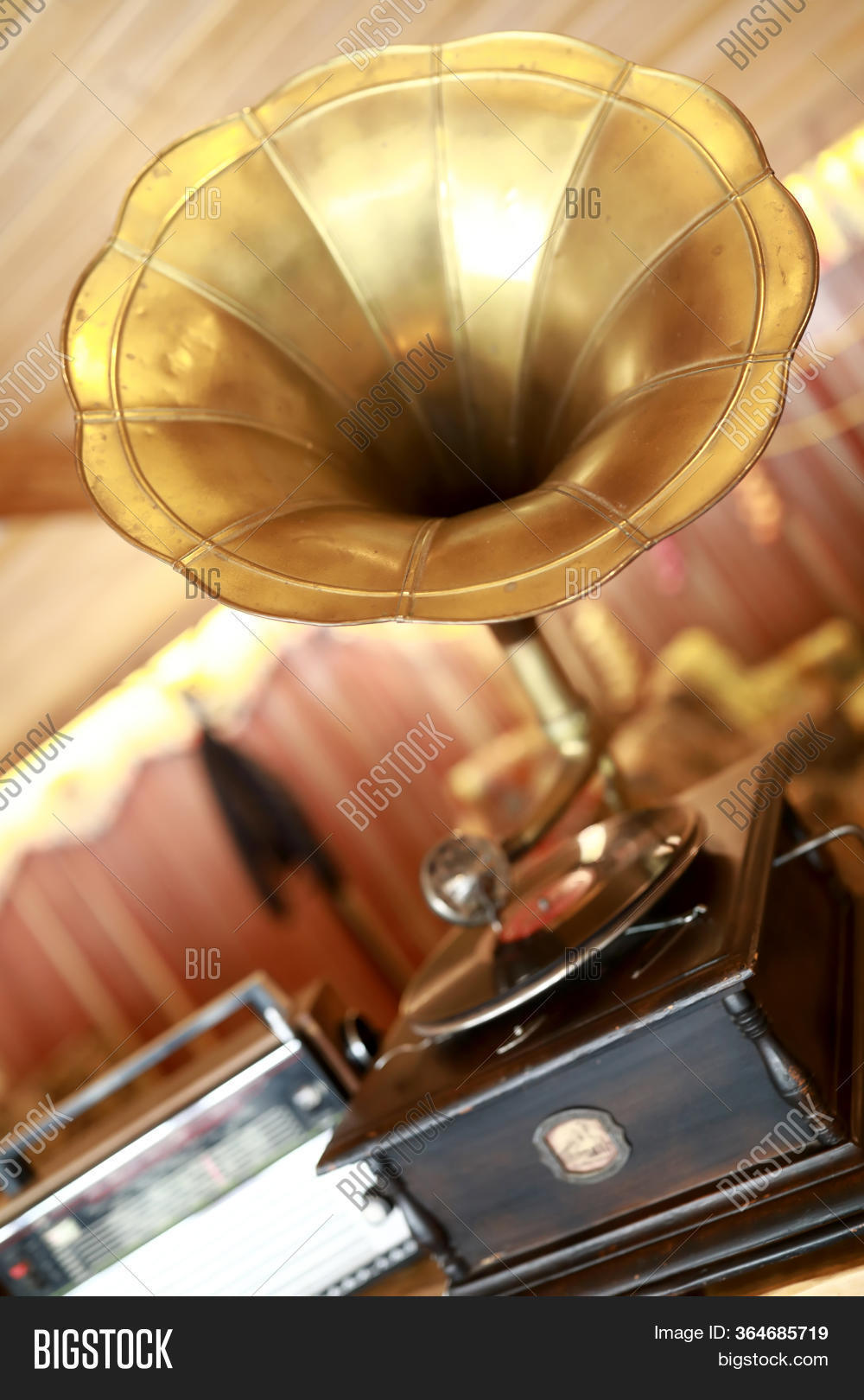View Retro Gramophone Image & Photo (Free Trial) | Bigstock