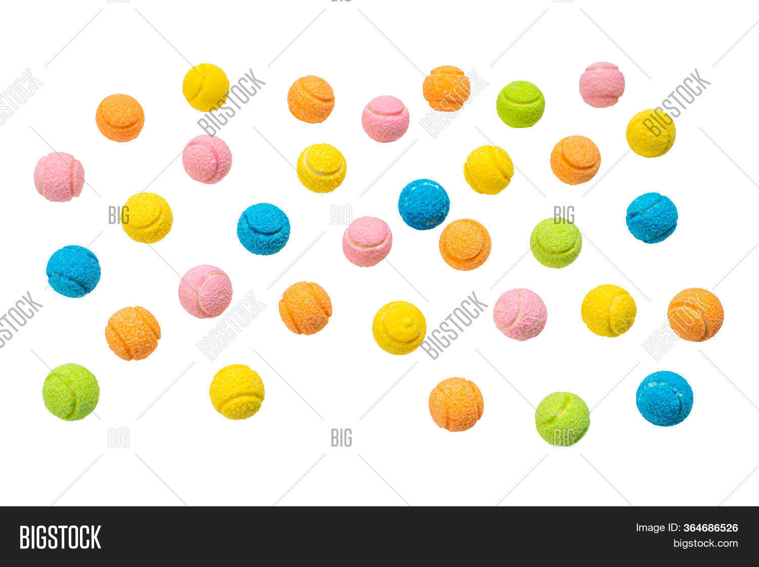 Colorful Tennis Balls Image & Photo (Free Trial) | Bigstock
