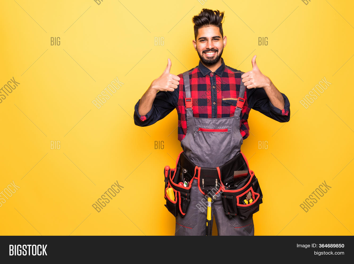 Indian Man Worker Image & Photo (Free Trial) | Bigstock