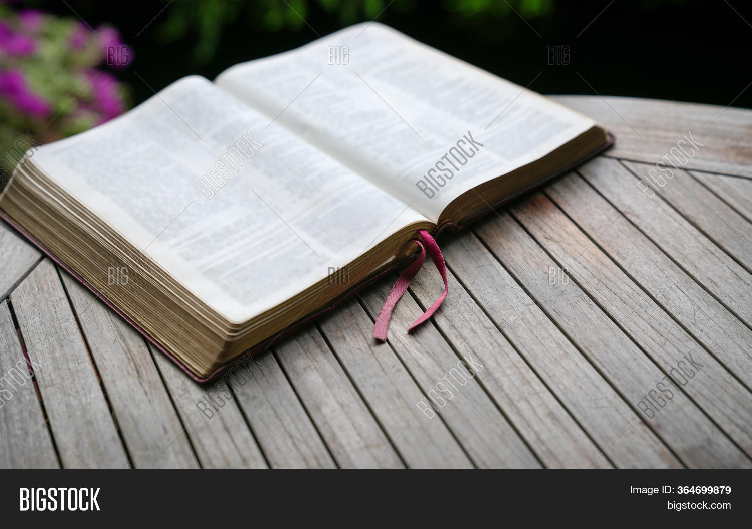 Open Bible On Wooden Image & Photo (Free Trial) | Bigstock