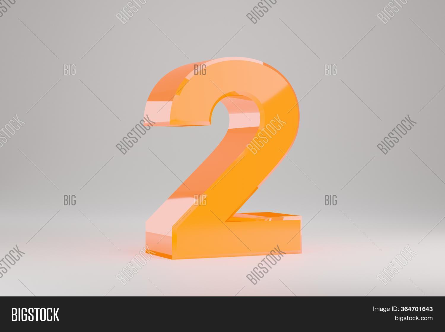 Neon 3d Number 2. Image & Photo (Free Trial) | Bigstock